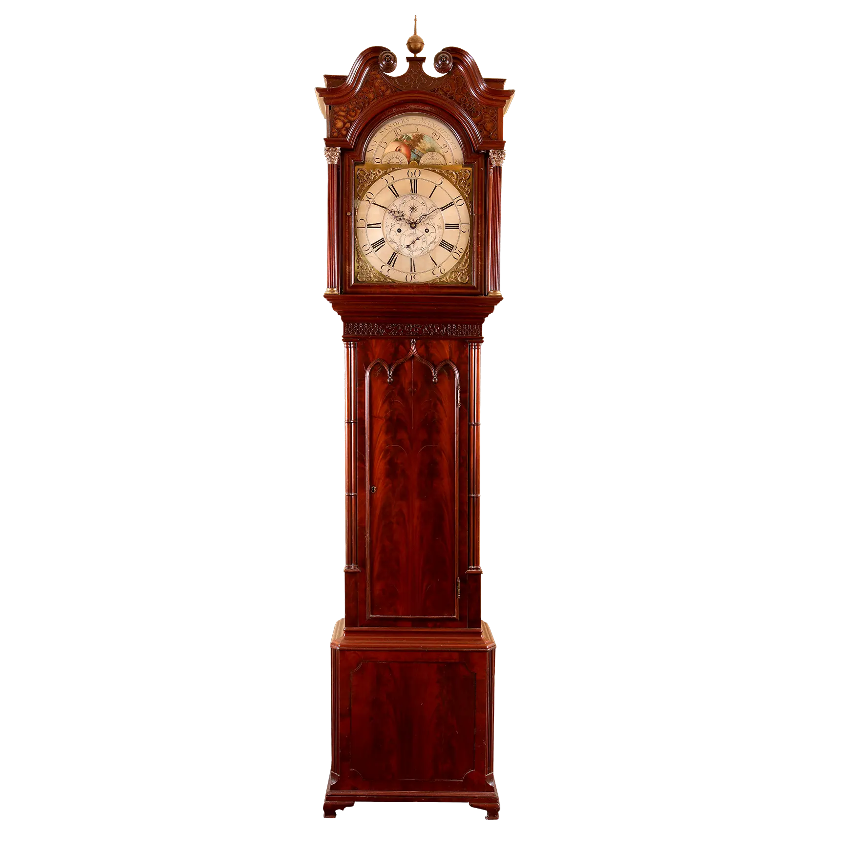 Sanders of Manchester Longcase Clock Discovery - Nicholas Wells Antiques