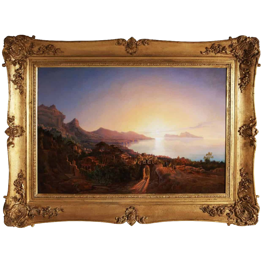Emil Theodor Richter Grand Tour Landscape Discovery | Nicholas Wells ...